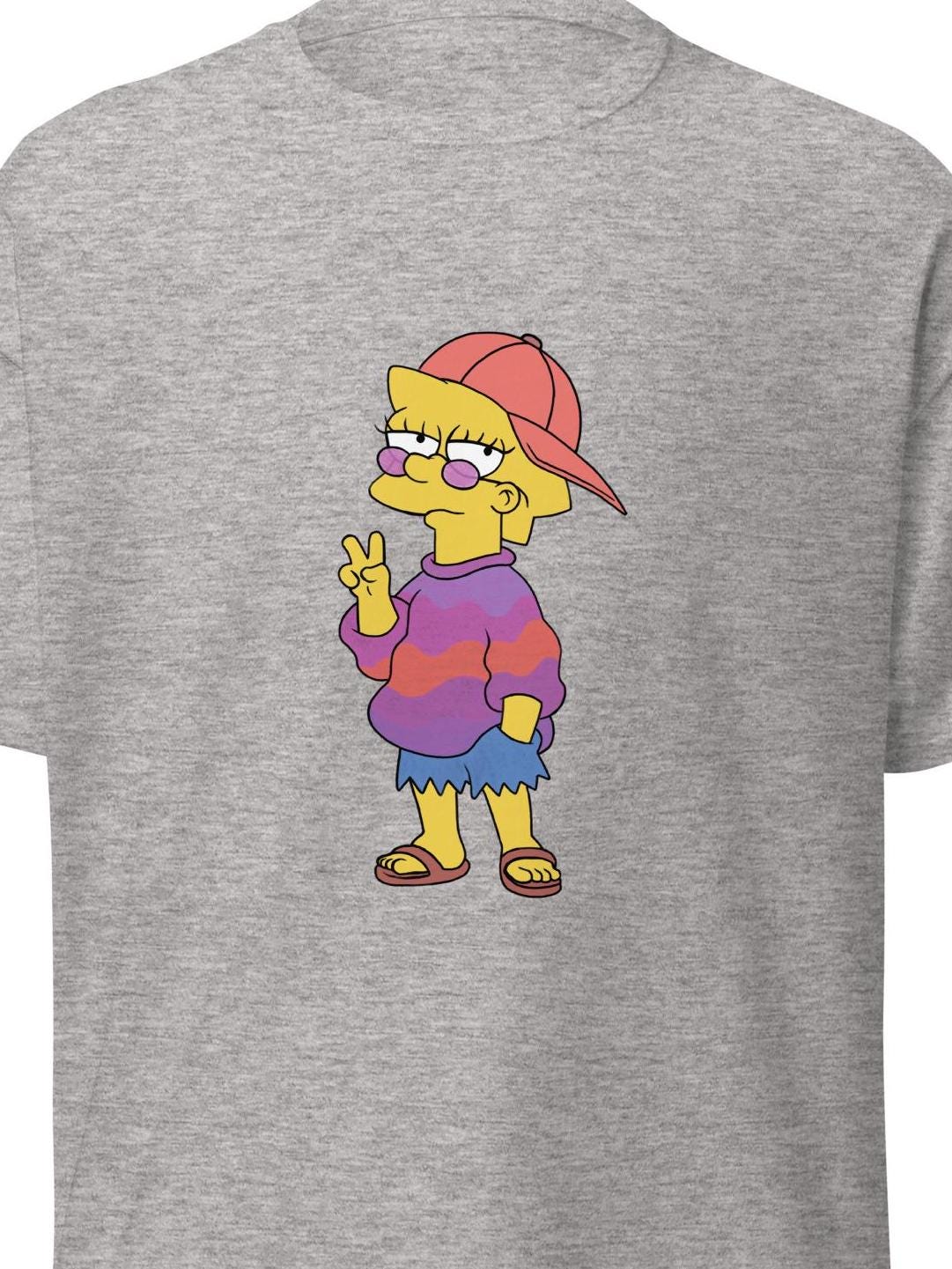 Lisa Simpson Shirt, Comfort Colors T-shirt, the Lisa Simpsons Shirt ...