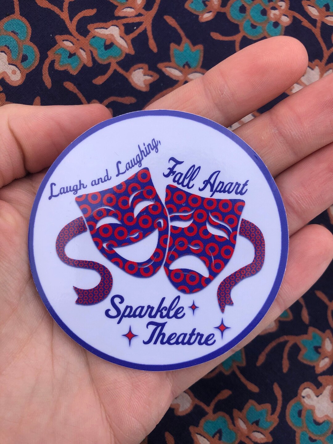 Phish Sparkle Sticker sparkle Theatre Phish - Etsy