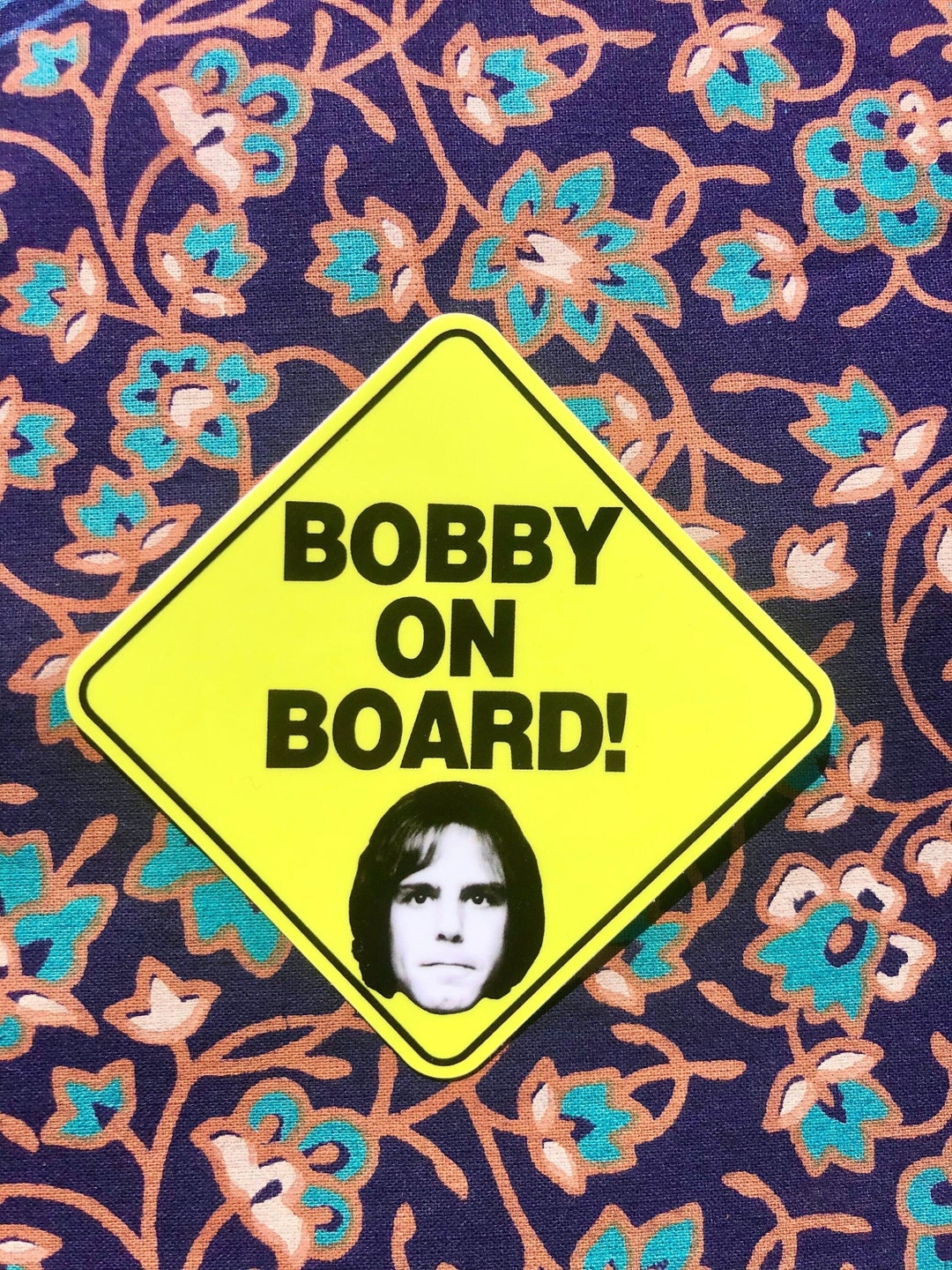 Grateful Dead Bob Weir Sticker - "bobby on Board" Grateful Dead ...