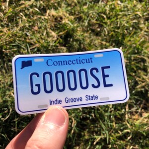 Goose Band License Plate Stickers: GOOOOSE & Empress Vinyl Decals - Etsy
