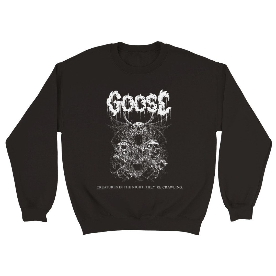 Goose // Creatures Death Metal Crewneck - Etsy