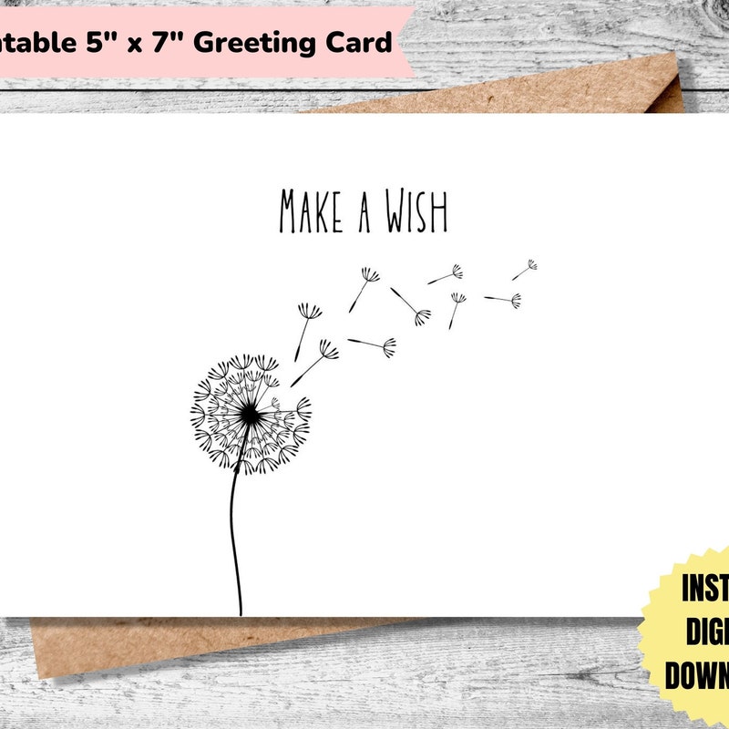 Wish Card - Etsy