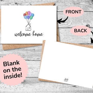 Printable Greeting Card | Welcome Home Card | Housewarming Card ...