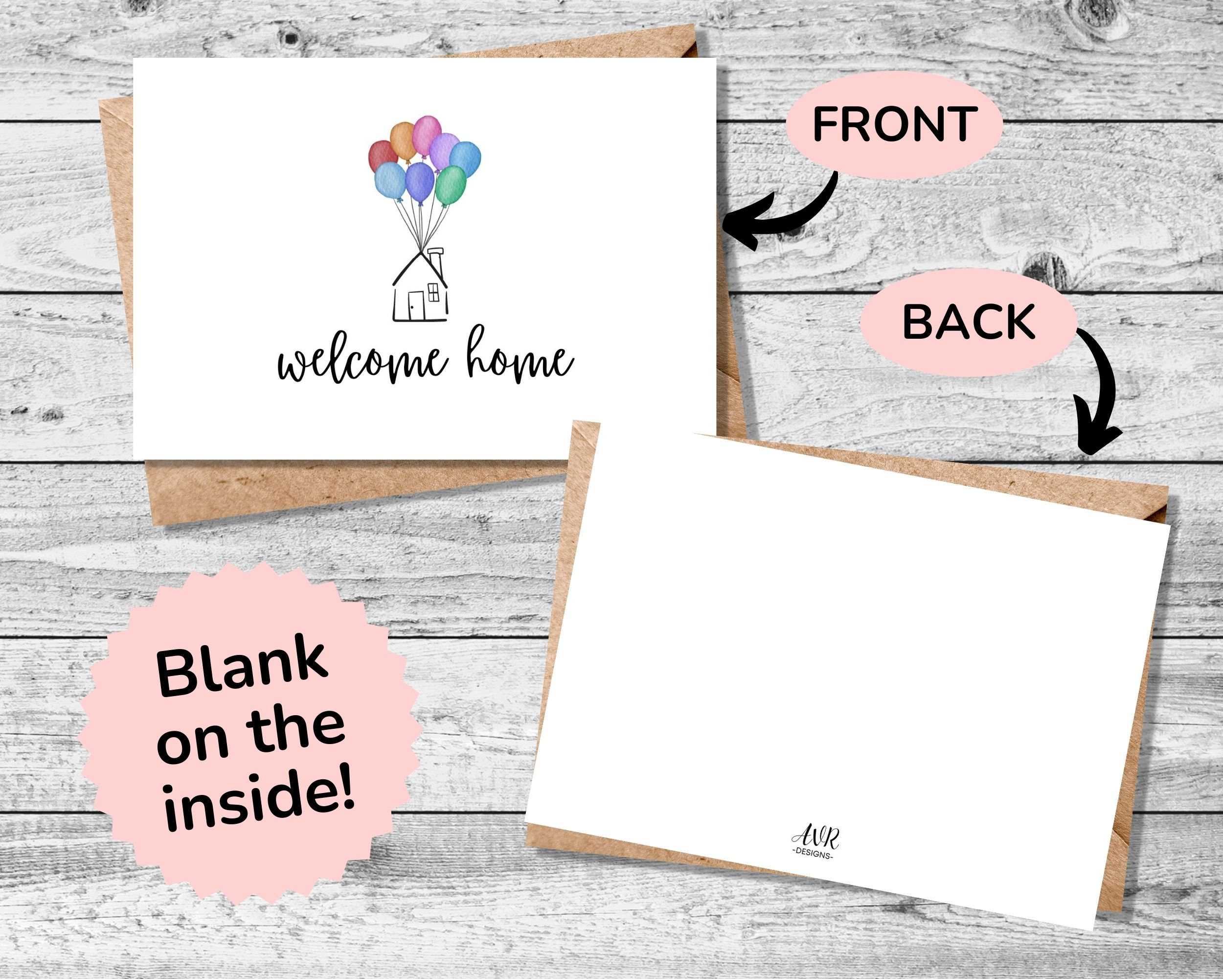 Printable Greeting Card | Welcome Home Card | Housewarming Card ...