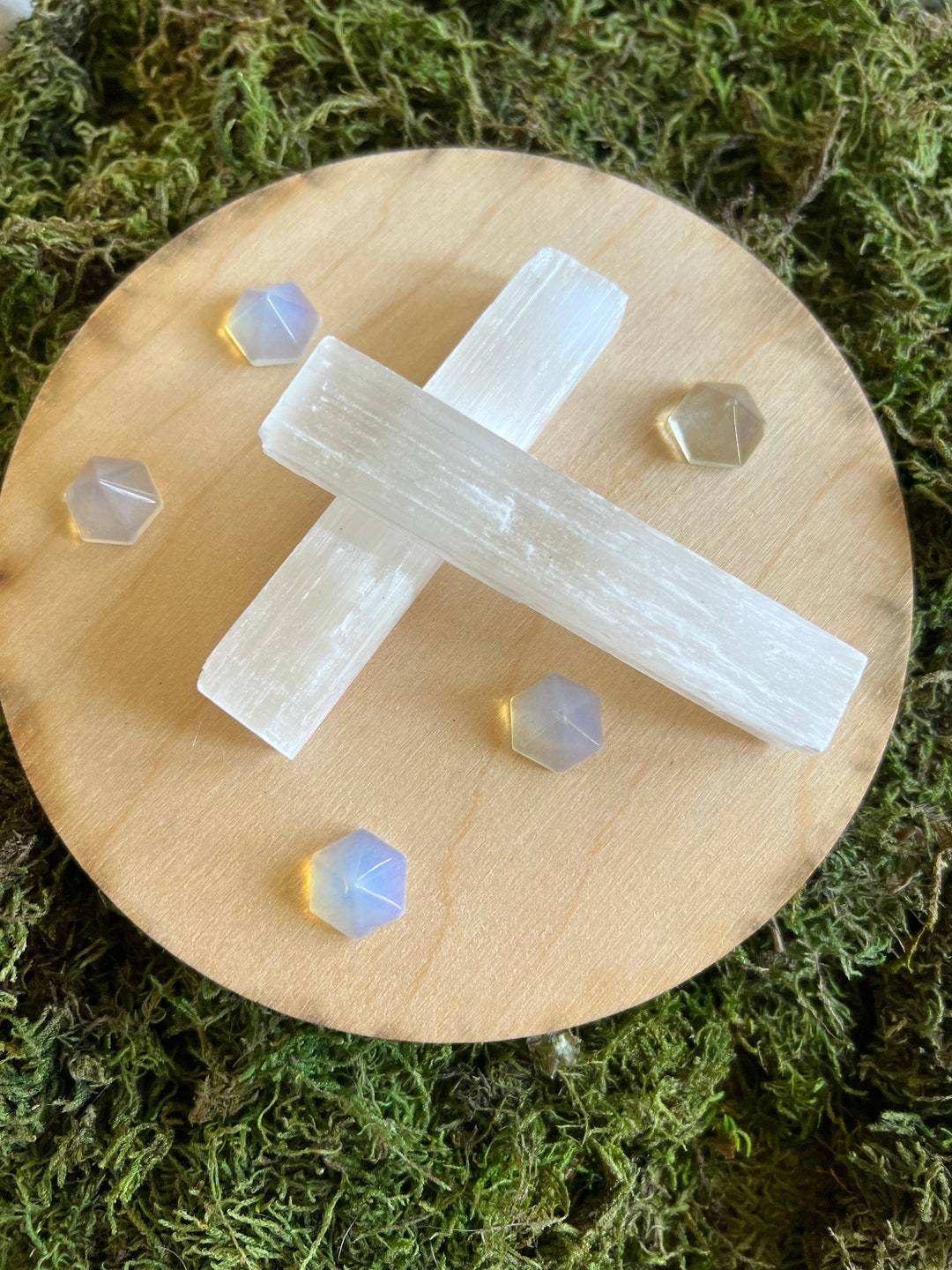 Opalite 6 Sided Pyramid - Etsy