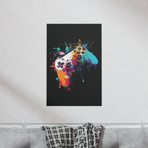 Ps5 Controller Poster - Etsy