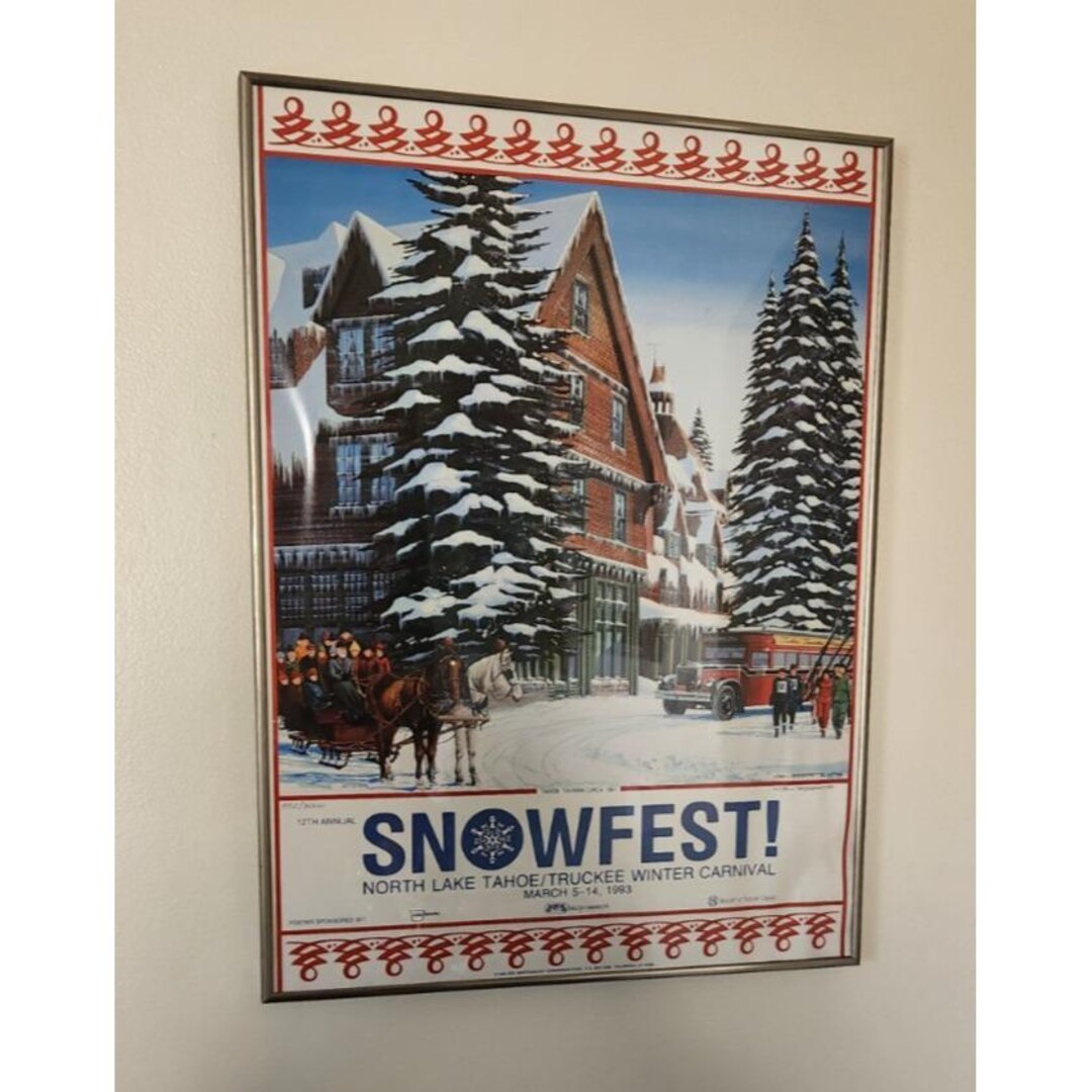 1993 SNOWFEST North Lake Tahoe Truckee Winter Carnival Ken Eberts ...