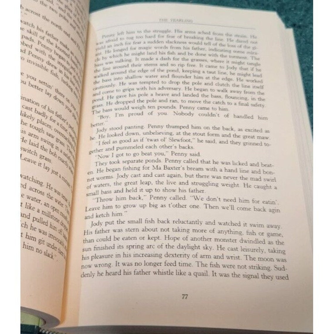 1993 THE YEARLING Marjorie Kinnan Rawlings Edward Shenton Reader's ...
