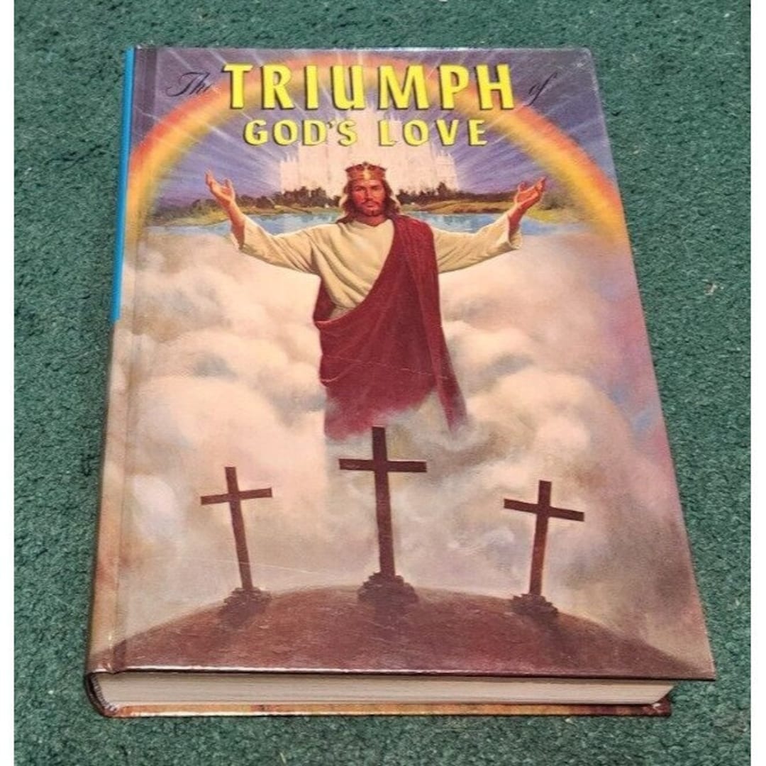 1950 Triumph of GOD'S LOVE Illustrated Bible Stories E G White HC - Etsy