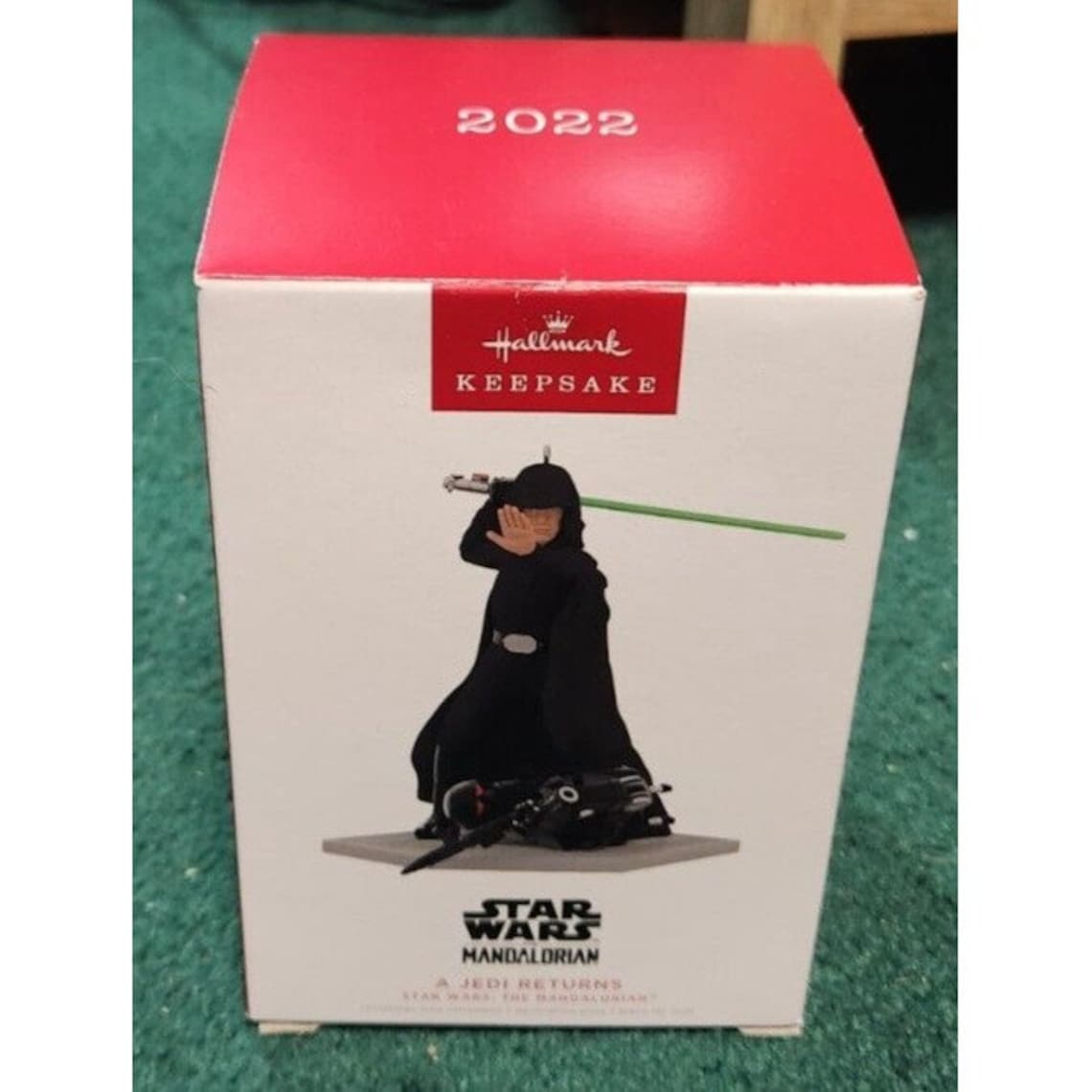 2022 Hallmark Ornament Star Wars Mandalorian A JEDI RETURNS Luke ...