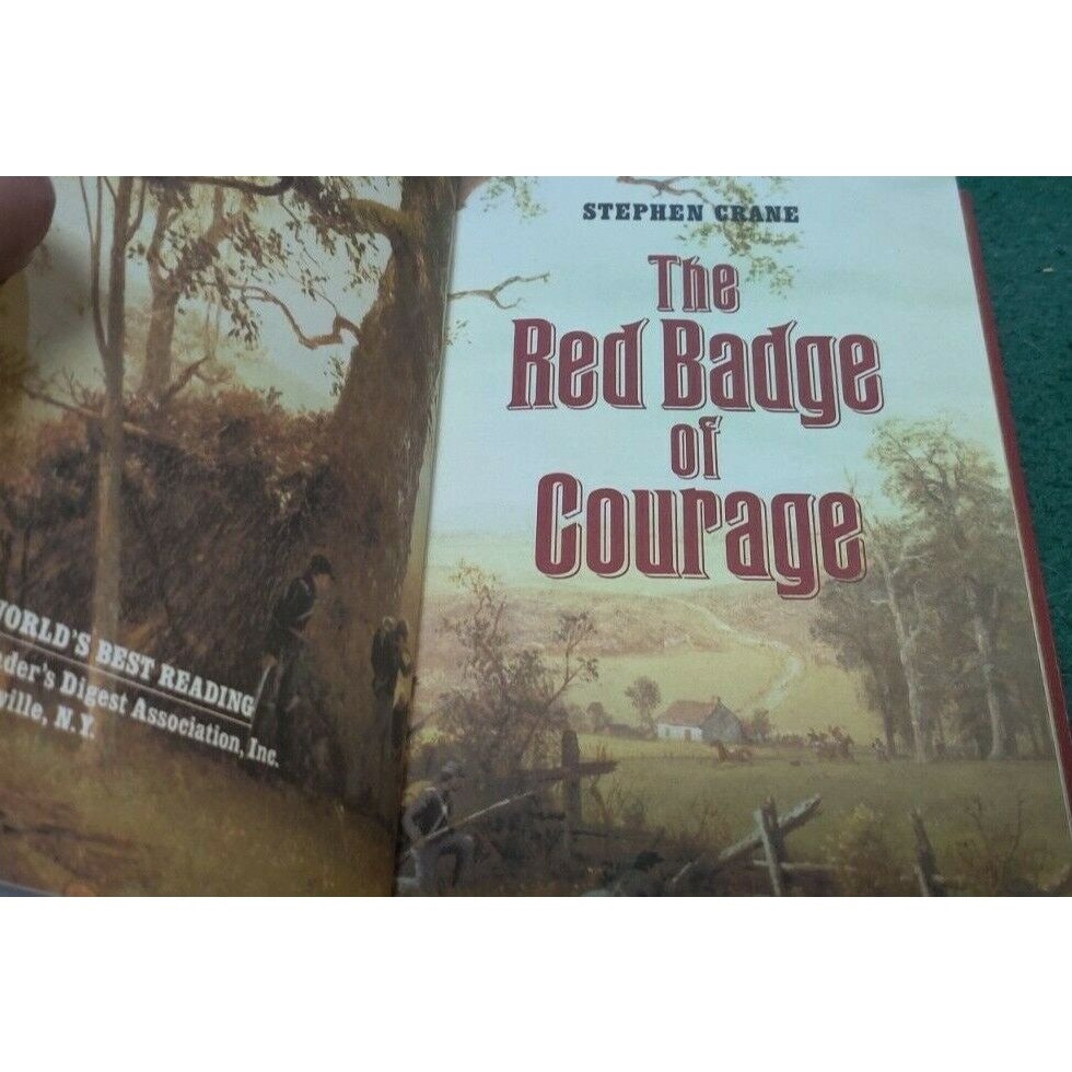 1982 the RED BADGE of COURAGE Stephen Crane Reader's Digest Classic Hc ...