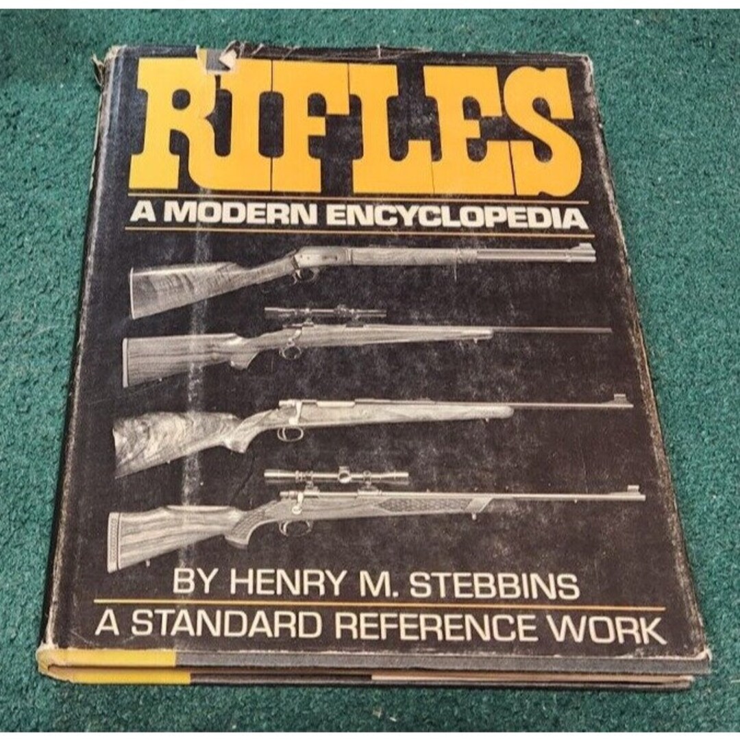 1958 RIFLES A MODERN ENCYCLOPEDIA Henry Stebbins Stackpole Hc/dj - Etsy