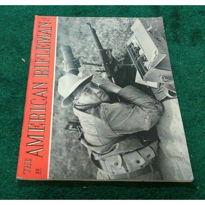 Rifleman Magazine 1940 August AMERICAN RIFLEMAN Magazine NRA Willet