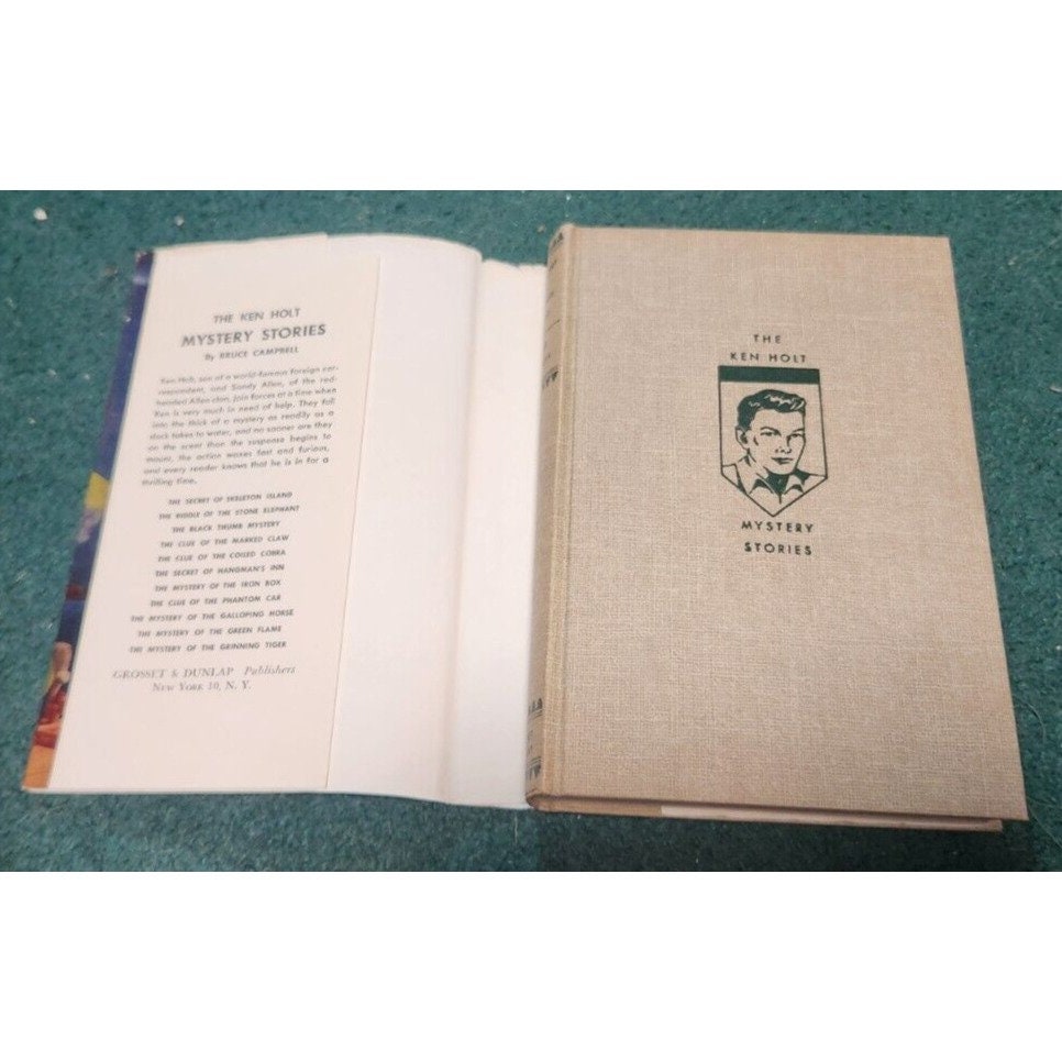 1949 the Secret of Skeleton Island Ken Holt Mystery Bruce Campbell Hc/dj - Etsy