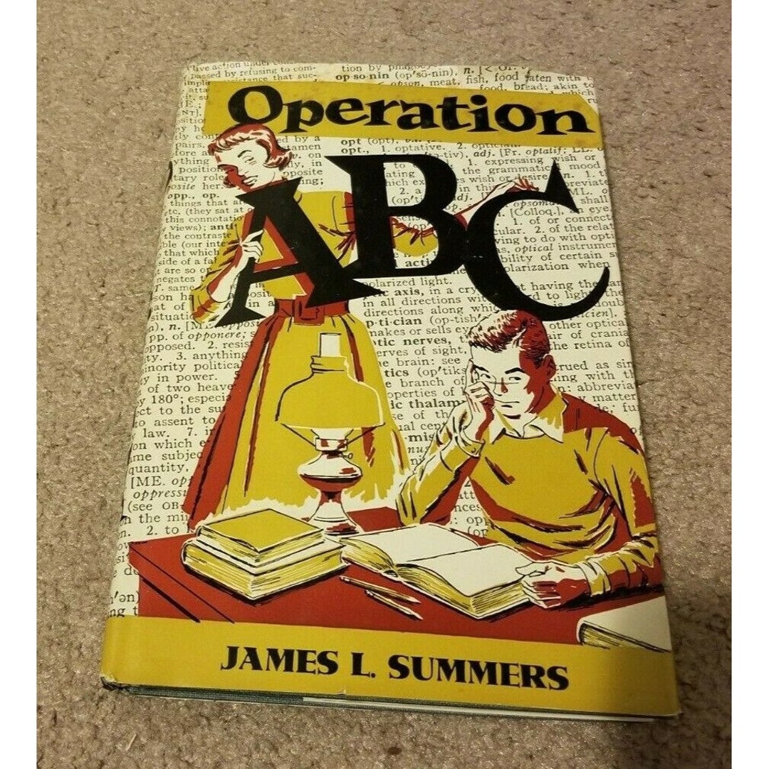 SIGNED 1st 1950 OPERATION ABC James L Summers High School Teen Fiction ...