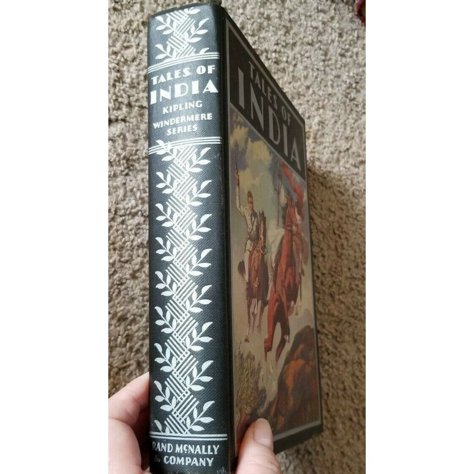 1935 Tales of India Rudyard Kipling WINDERMERE SERIES Wee Willie Winkie ...