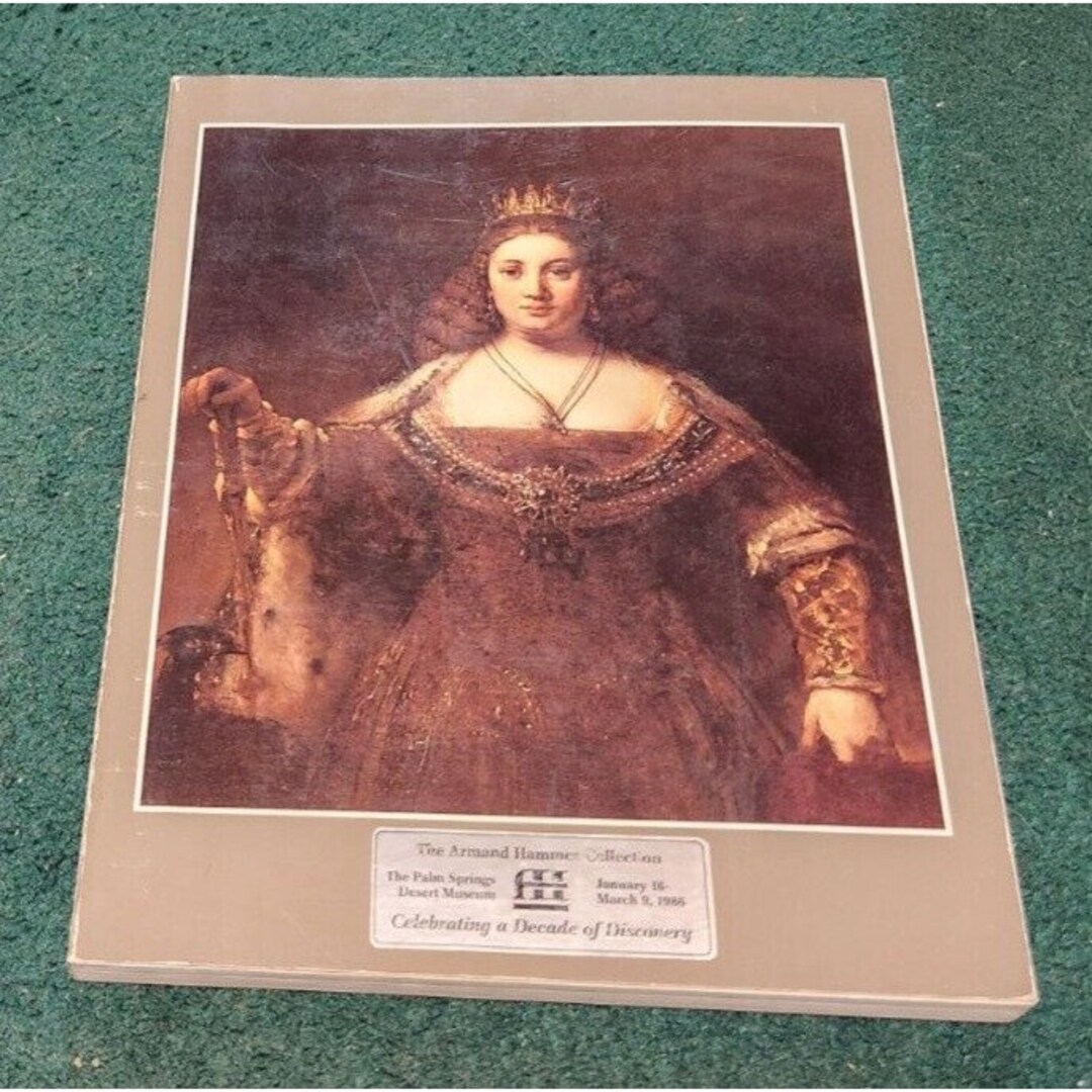 1985 the ARMAND HAMMER COLLECTION Palm Spring Desert Museum Art Book - Etsy