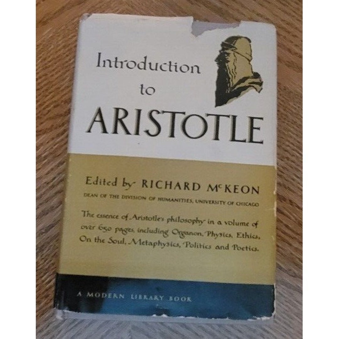1947 Introduction to ARISTOTLE Metaphysics Politics Physics Modern ...