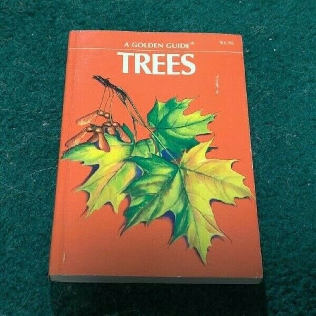 1956 TREES Golden Field Guide Color Illustrations Identification Great ...