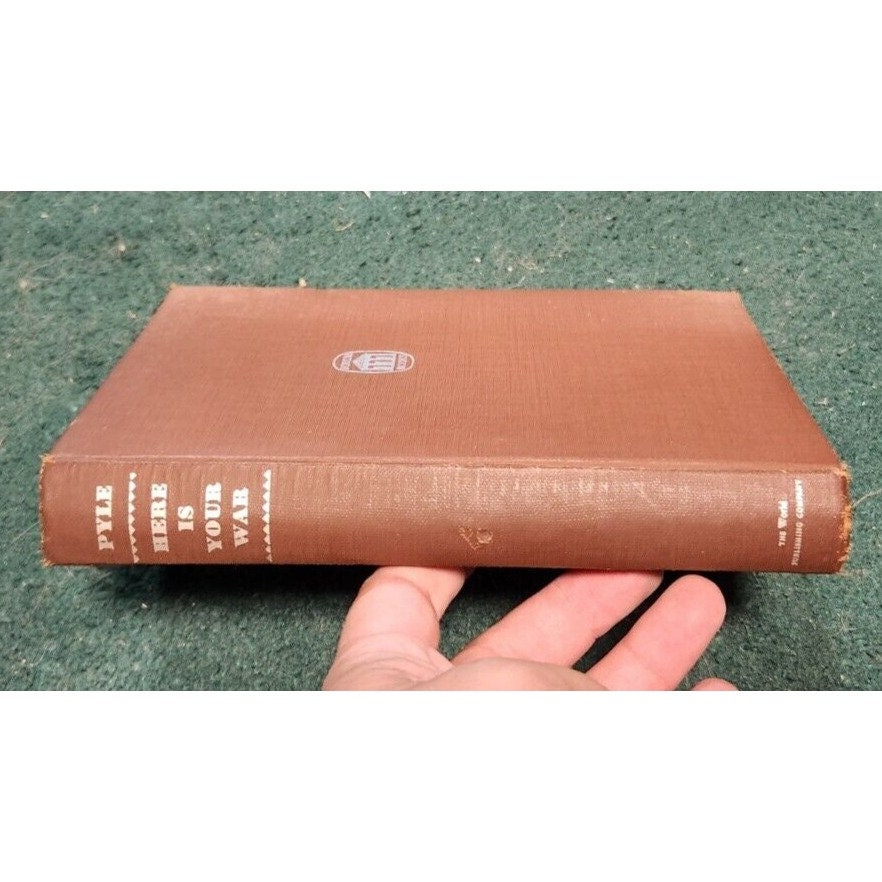 1945 Here is Your War Story of G.I. JOE Ernie Pyle Drawings Carol ...