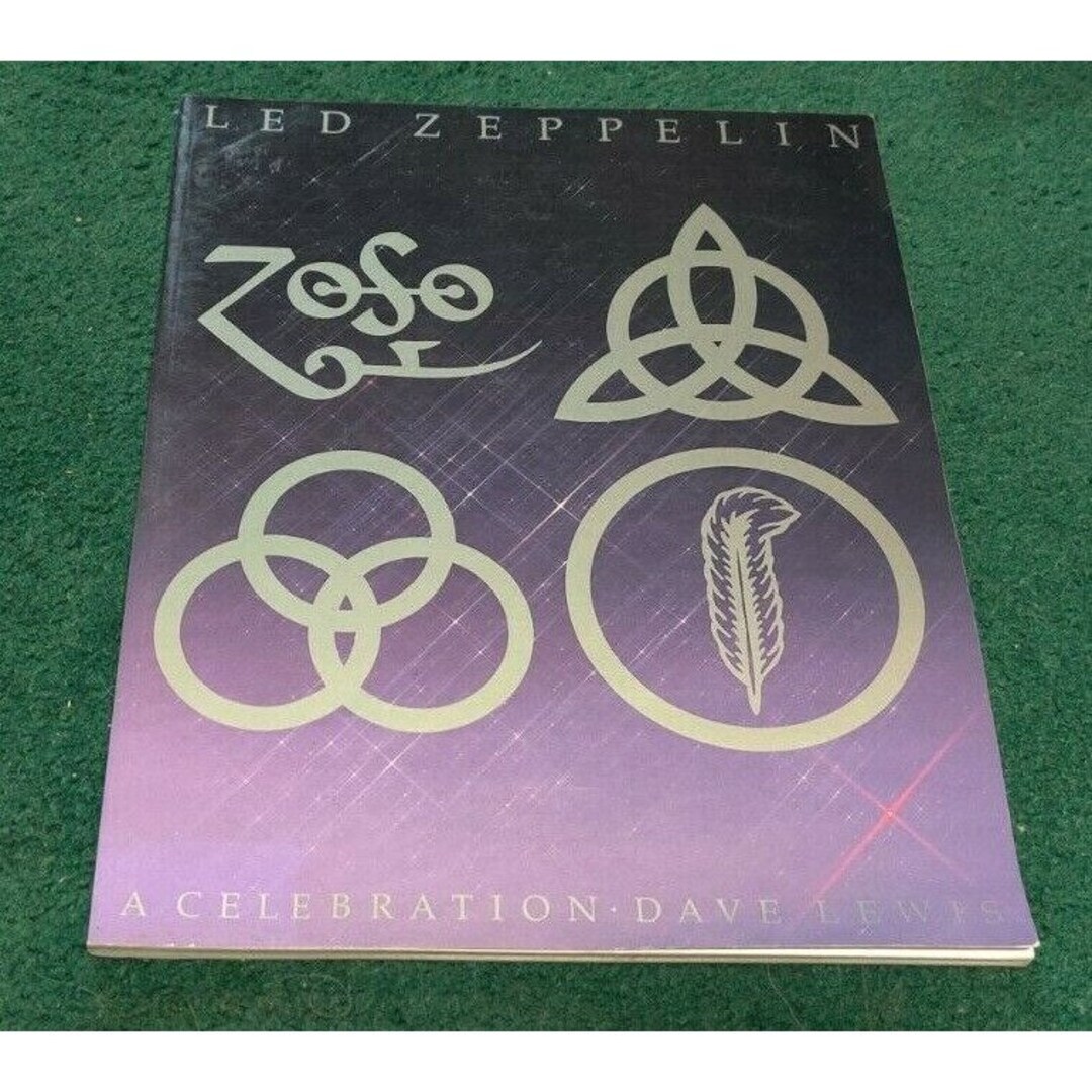 1991 Led Zeppelin A Celebration by Dave Lewis Trade Paperback English ...