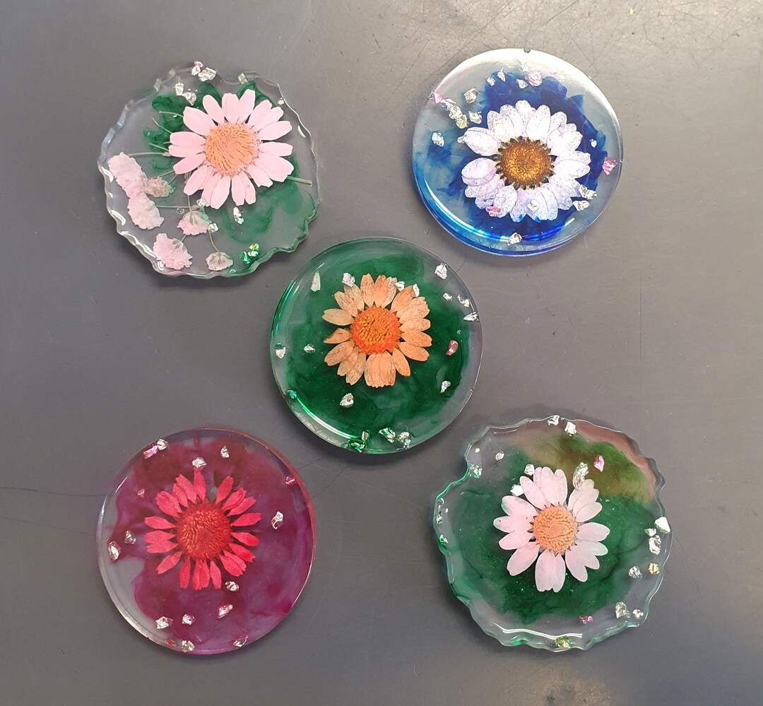 Phone Grip, Pressed Dried Daisy Flower Phone Grip, Floral Phone Grip ...