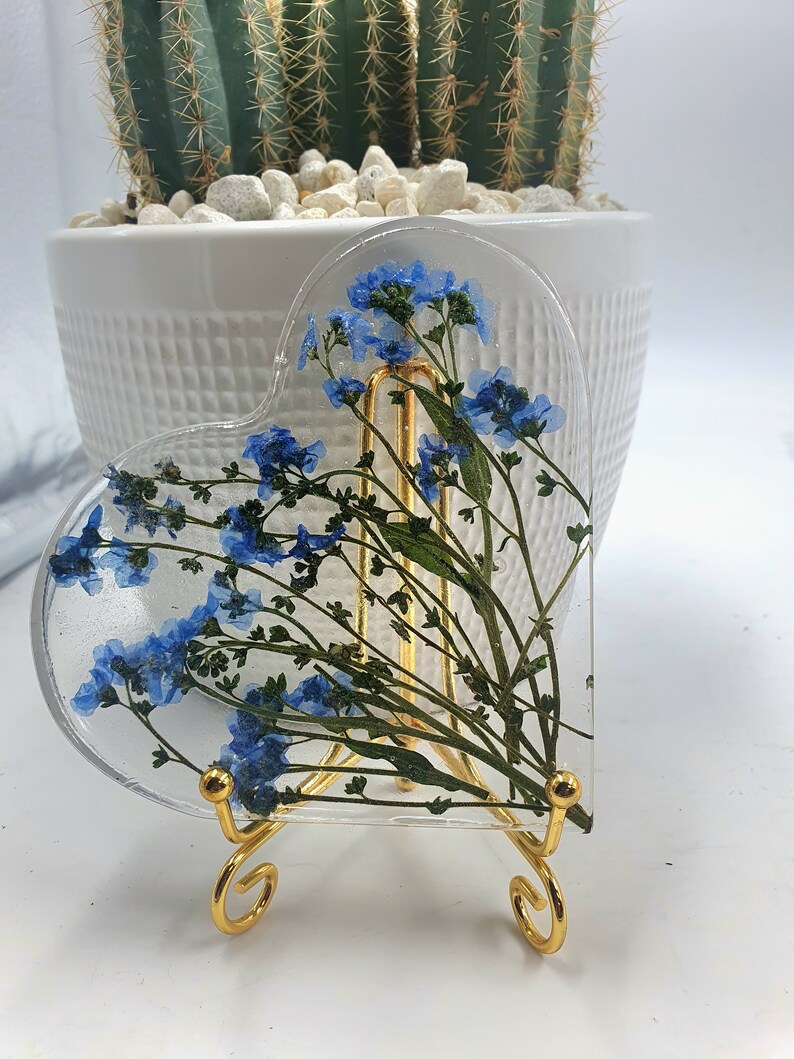 Heart Shaped Decorative Plaque Display 4.6 X 4.3 X 0.4 Inches, With ...