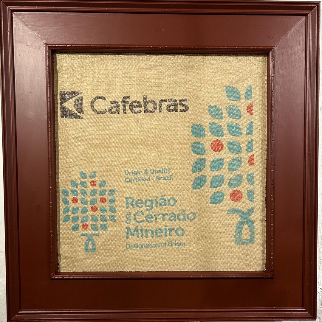 Our Handcrafted Framed Coffee Sack Wall Art is the Perfect Way to ...