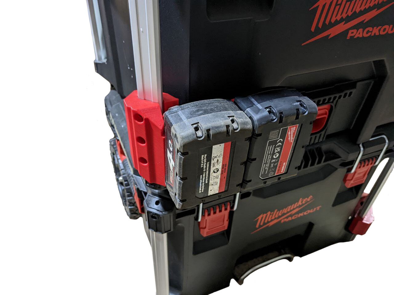 Packout Rail Mount M18 Battery Holder 1x, 2x, or 4x - Etsy