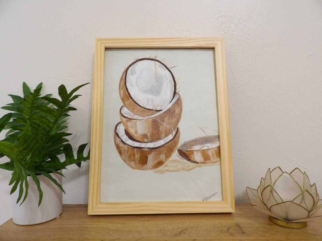 Printable Art Digital Download Coconuts - Etsy