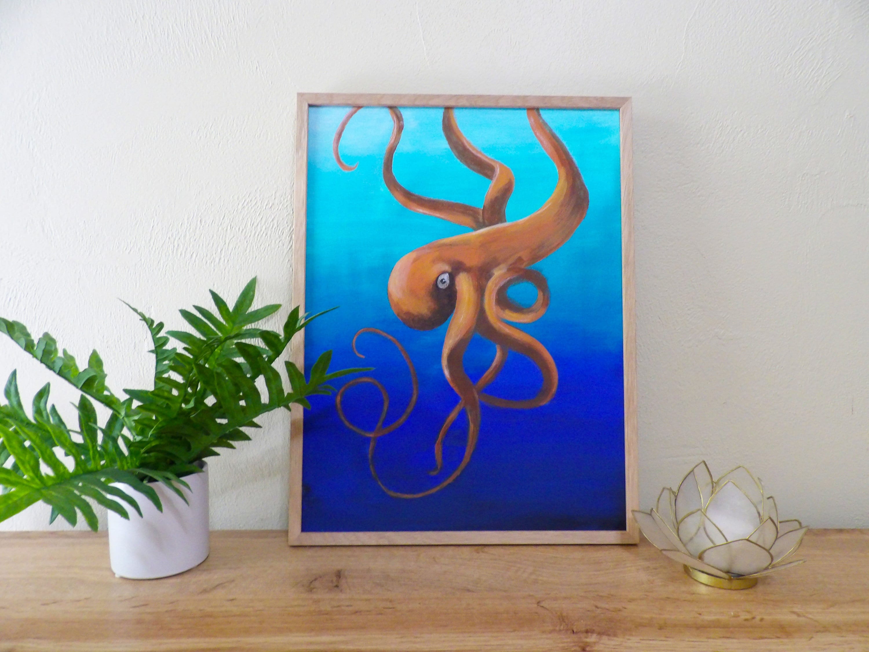 Octopus Original - Etsy