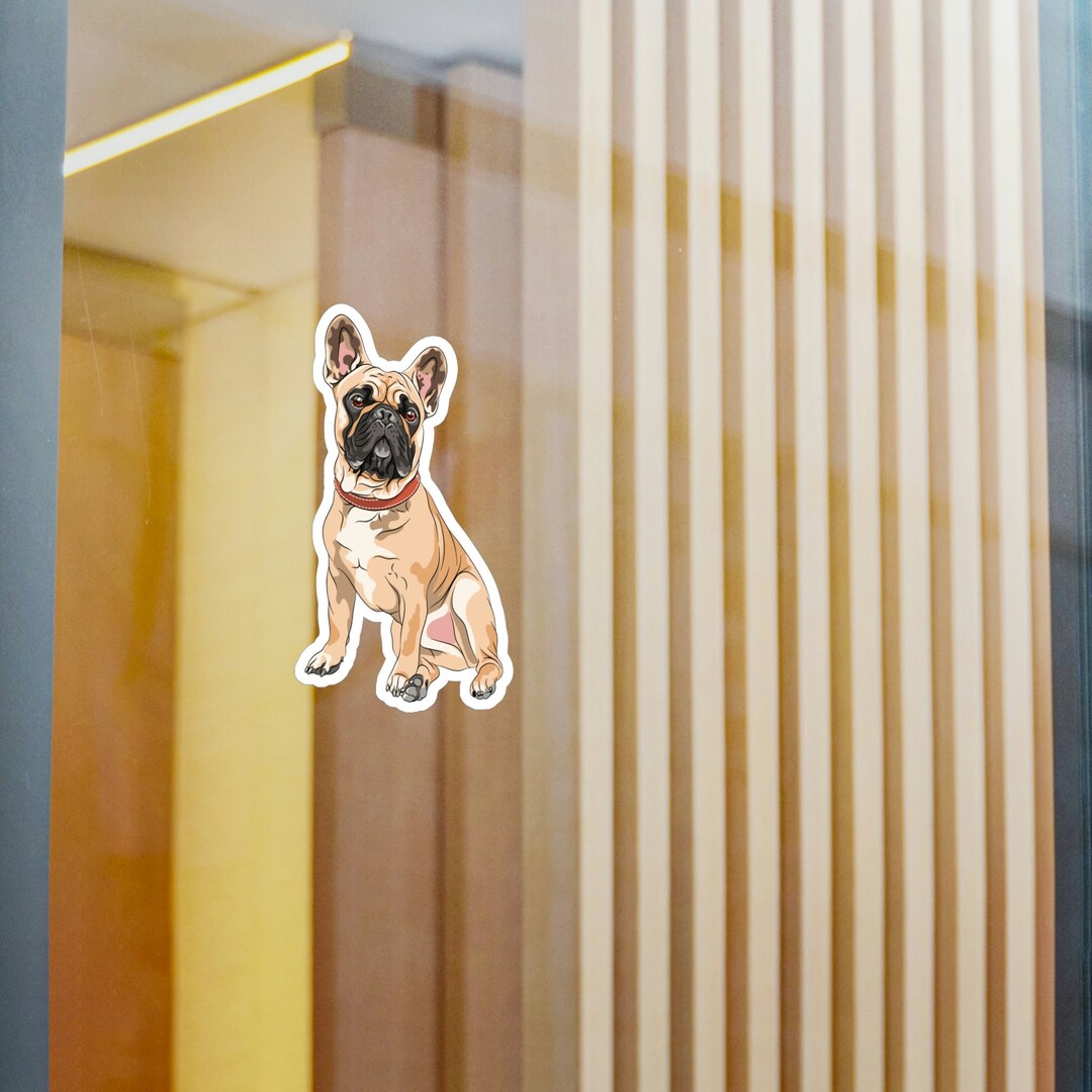 French Bulldog Vinyl Decal Sticker - Etsy