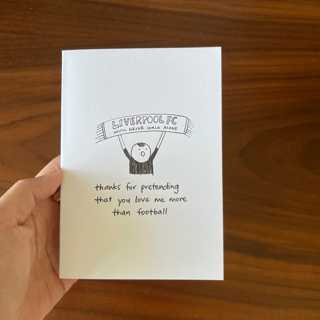 Liverpool Card, YWNA, Anniversary Card - Etsy Australia