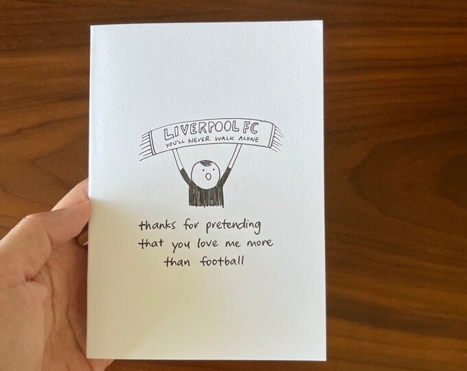 Liverpool Card, YWNA, Anniversary Card - Etsy