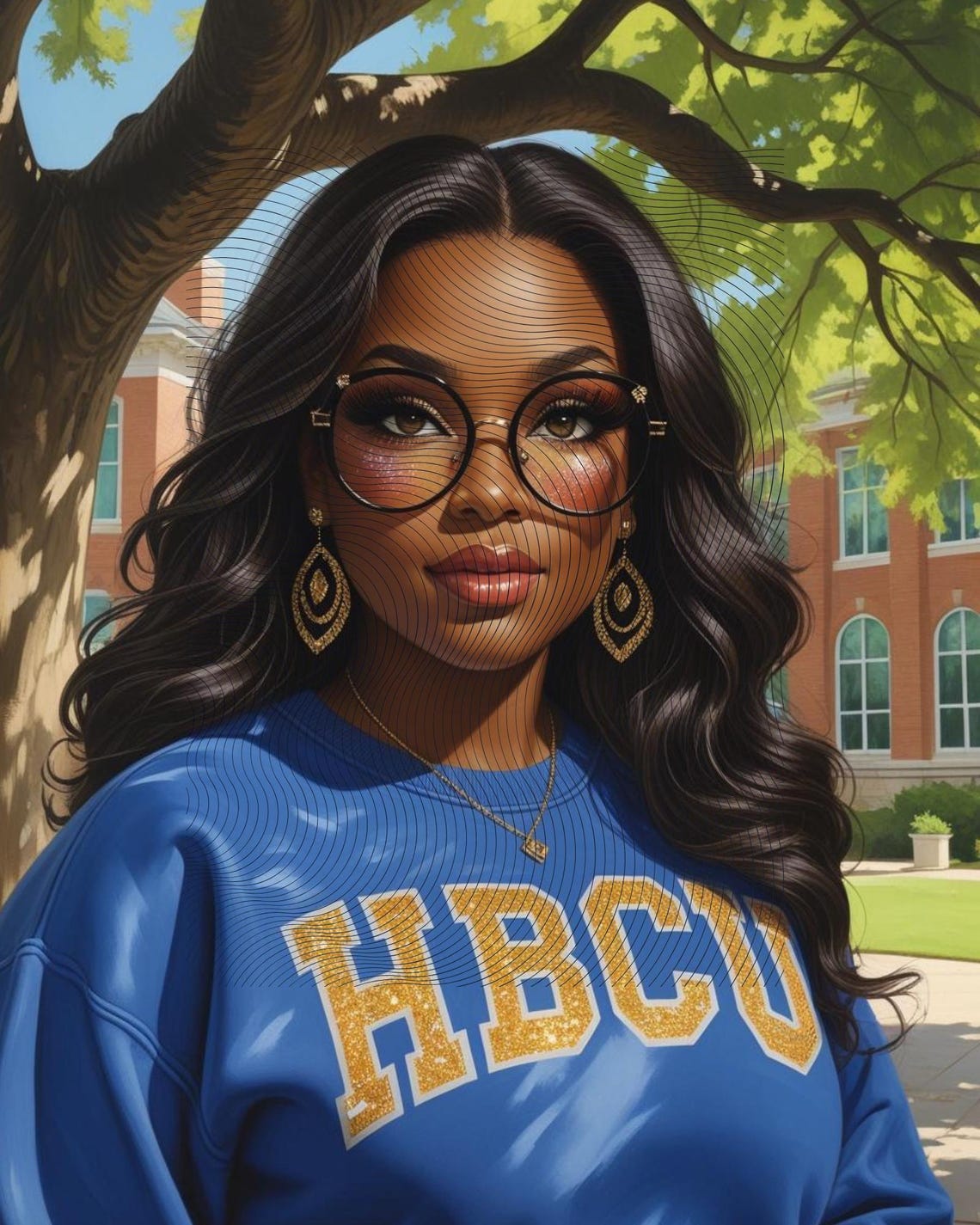 HBCU Girl on Campus 2 – 8x10 Digital Download Printable - Etsy
