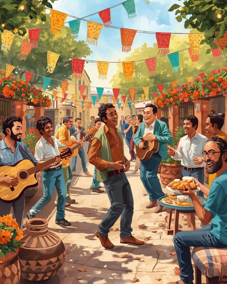 Celebrate Hispanic Heritage Month - Digital Art - Etsy