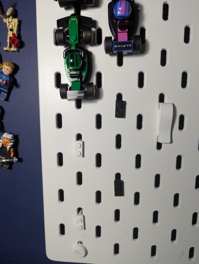 IKEA Skadis Mini F1 Collectible Car - Clip for Pegboard - Etsy