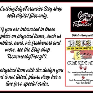 Crime Scene If You Can't Walk Time for the Chalk / Forensics / Body ...