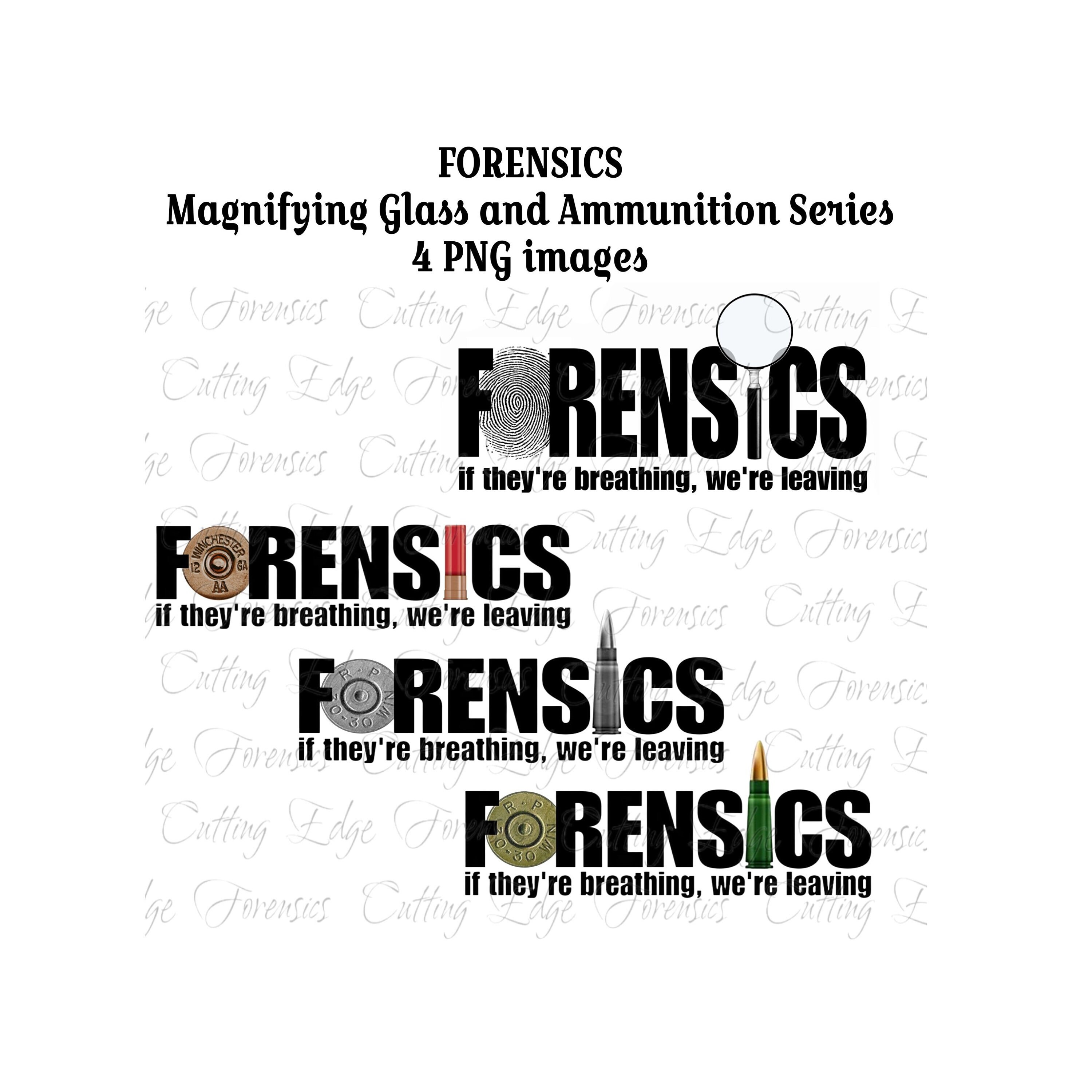 Forensics Clipart | Fingerprint, Shell Casings PNG Files (digital ...