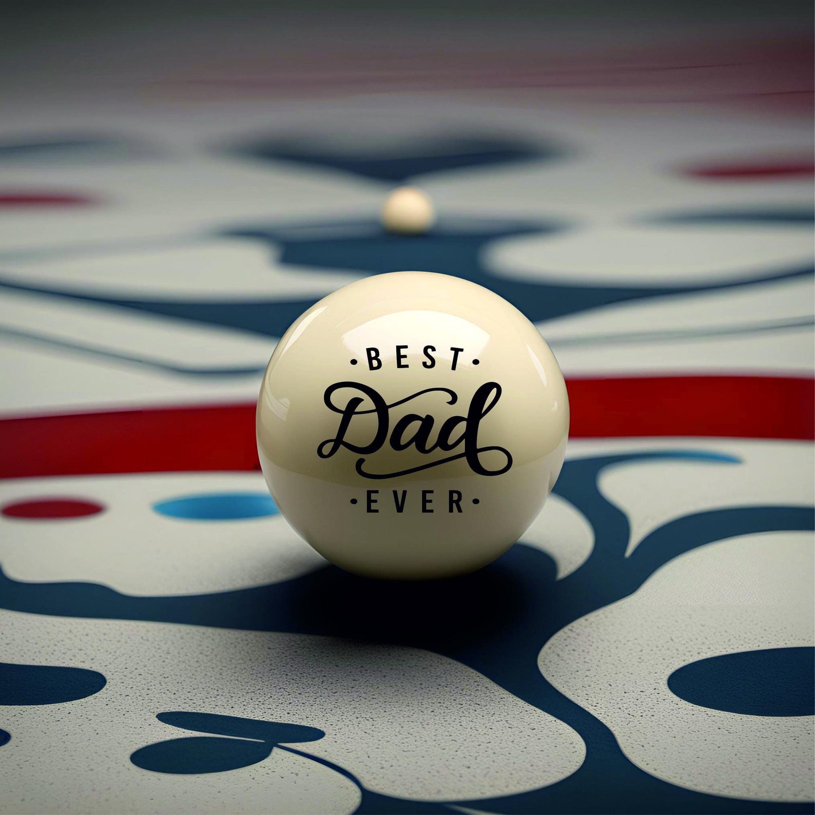 Custom Pool Ball Billiards Gift for Him Valentines Day Gift for Dad ...