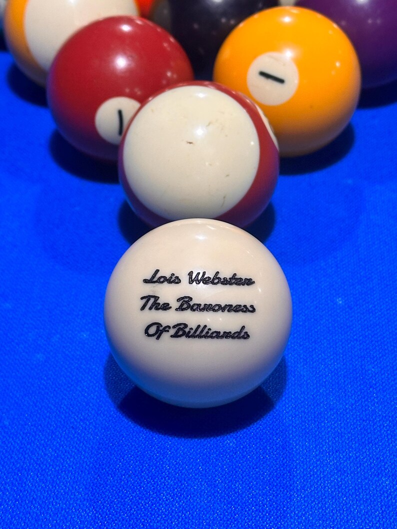 Custom Pool Ball Billiards Gift for Him Valentines Day Gift for Dad ...