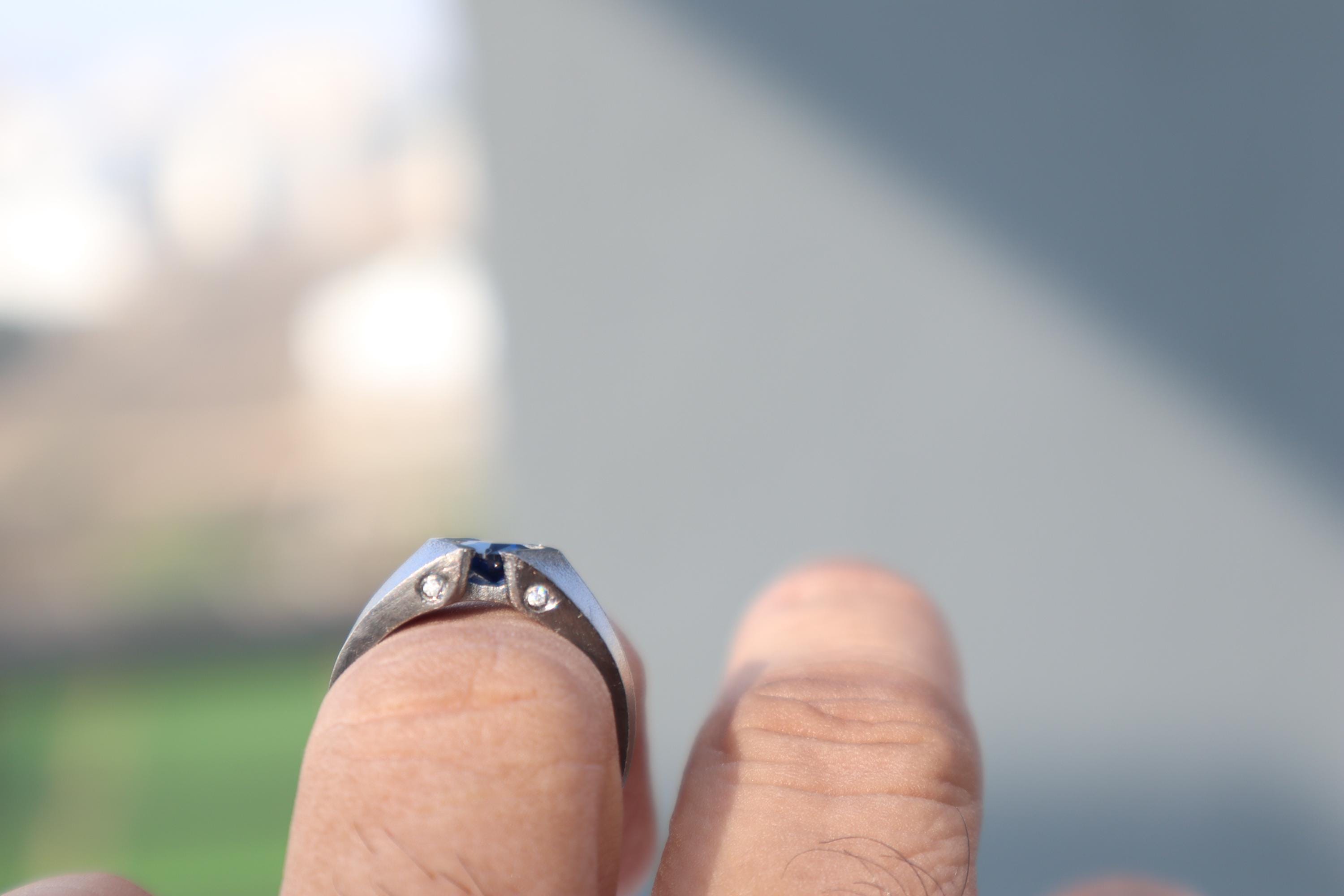 FANTASY GEOMETRIC Ring-handmade Ring With Stone-inspired by Aesthetics ...