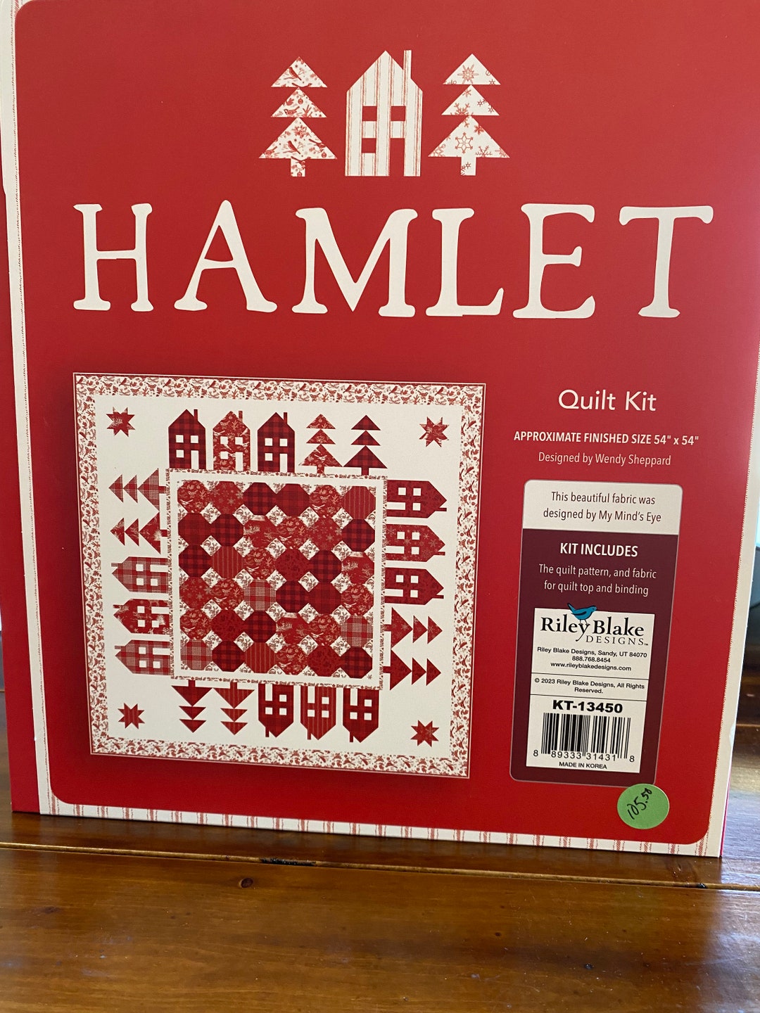 Hamlet Quilt Kit by Wendy Sheppard for Riley Blake Designs - Etsy