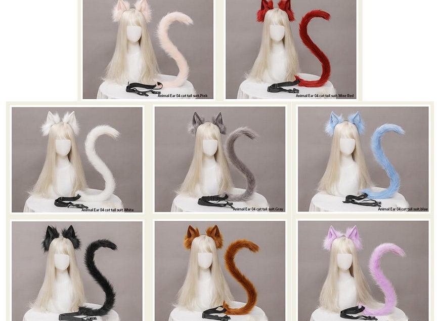 SPOTTY CAT COSPLAY Cat Ears Tail Animal Cosplay Animal - Etsy