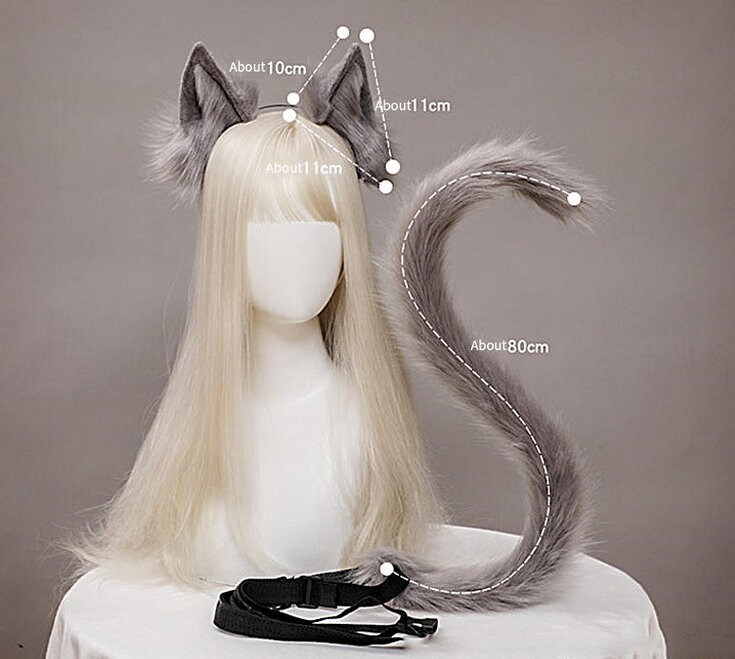 SPOTTY CAT COSPLAY Cat Ears Tail Animal Cosplay Animal - Etsy