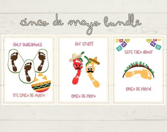Cinco De Mayo Craft Cinco De Mayo Handprint Toddler Art - Etsy