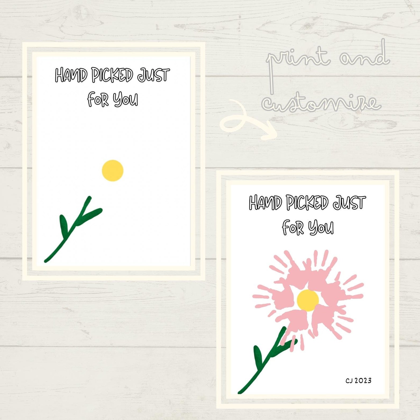 Spring Handprint Craft , Spring Craft for Kids , Spring Craft Classroom ...