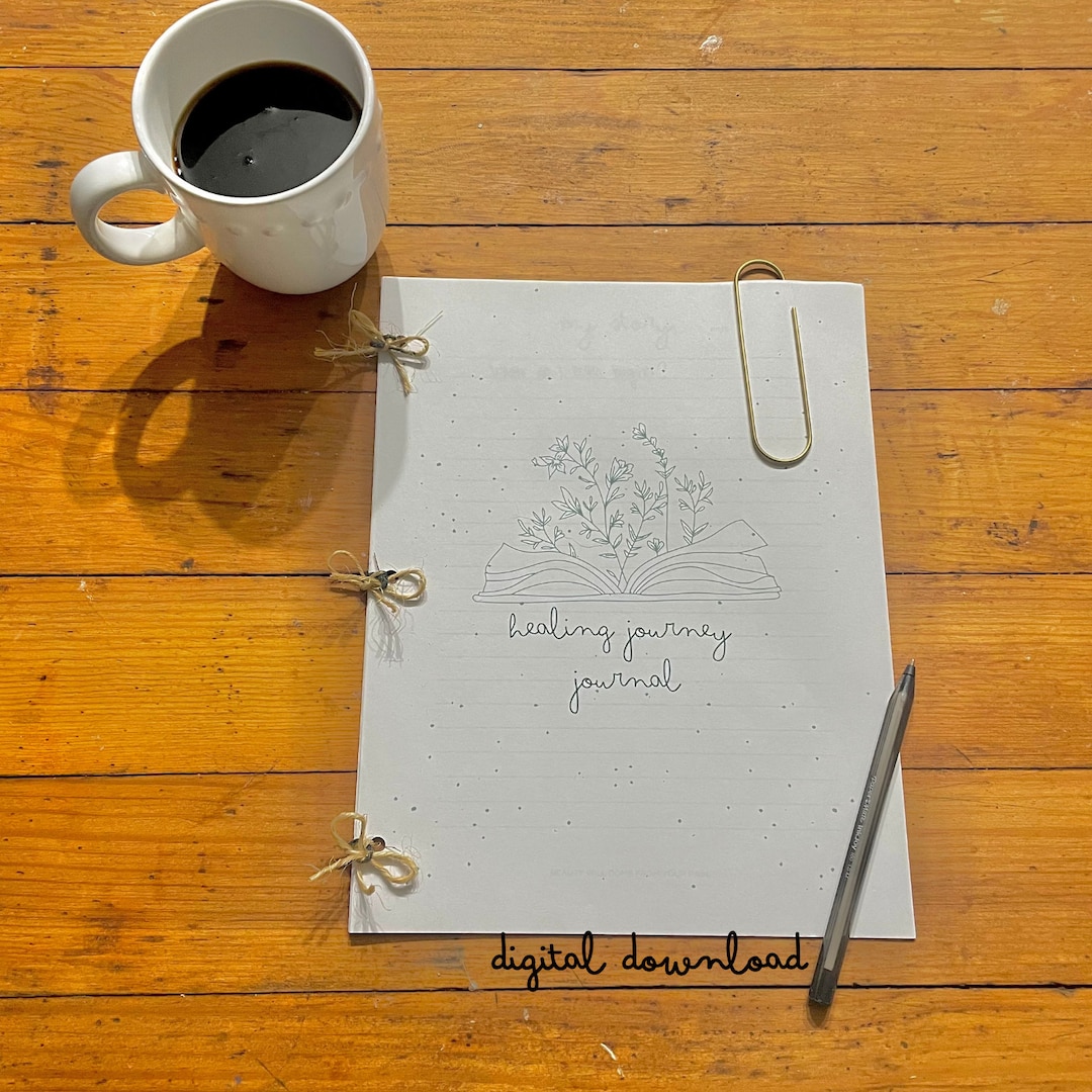 Healing Journal Printable Healing Journey Journal Digital - Etsy