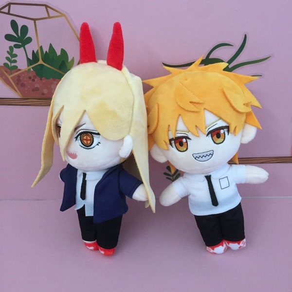 Power Chainsaw Man Plushie - Etsy UK