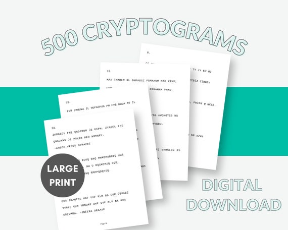 Printable Cryptogram Quotes May Cryptogram | Printable Puzzle For Kids